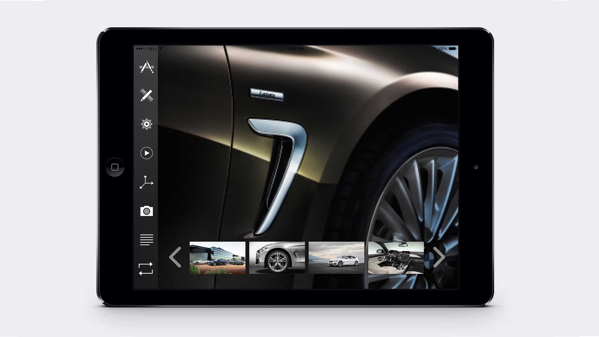 BMW iPad App – WERKSTATT