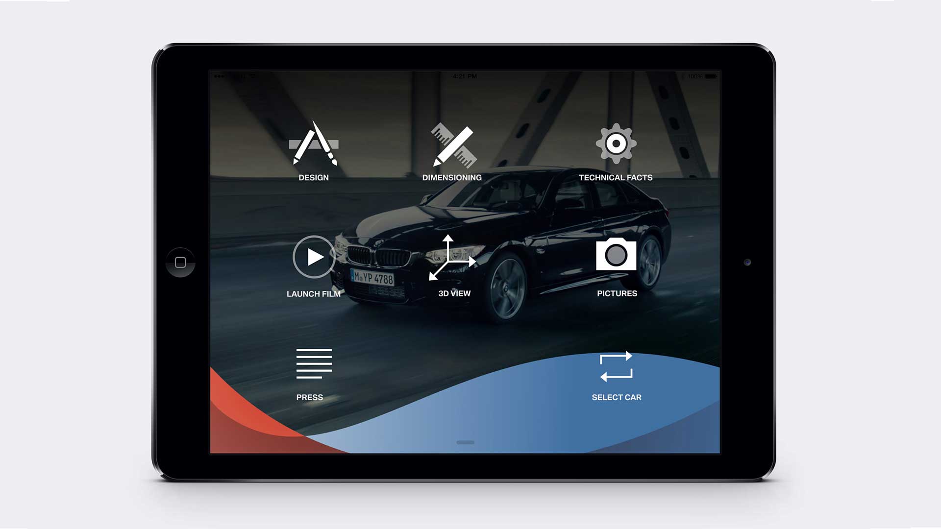 BMW iPad App – WERKSTATT